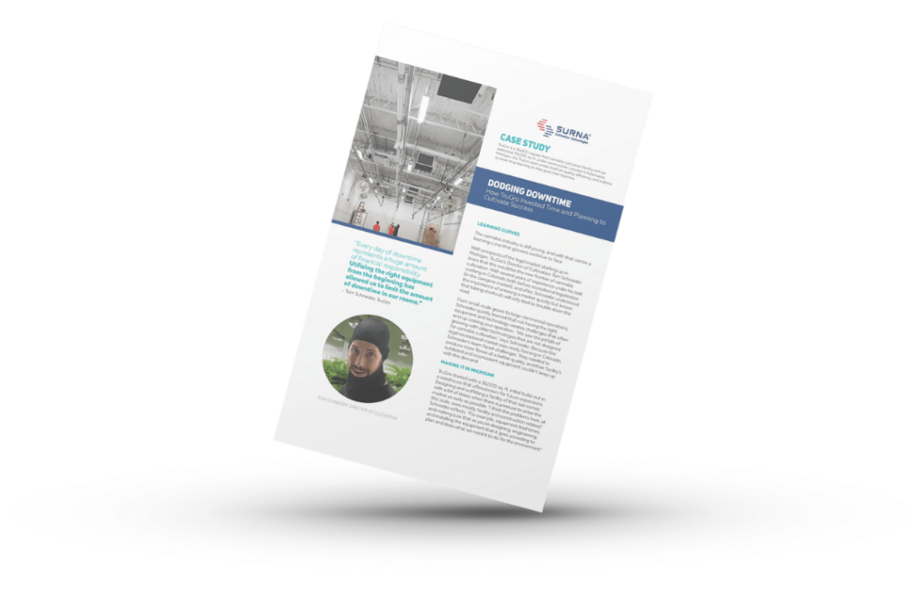 Dodging Downtime [Case Study] | Surna Cultivation Technologies